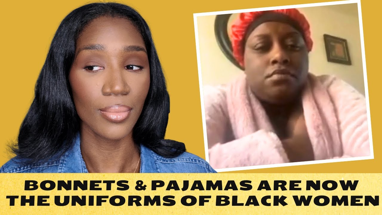 GHETTO & LAZY BLACK WOMEN Who Wear BONNETS & PAJAMAS To COURT Are ...