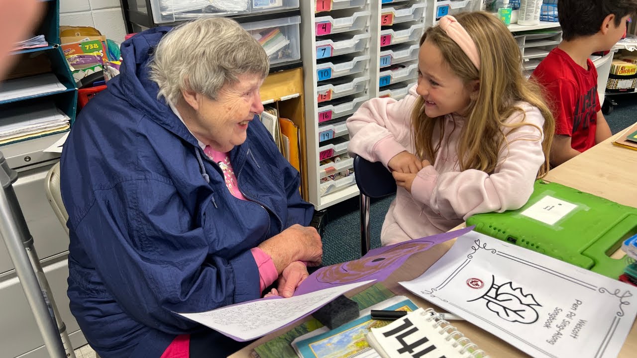 Wescott School - Covenant Living Penpals 2025 - YouTube