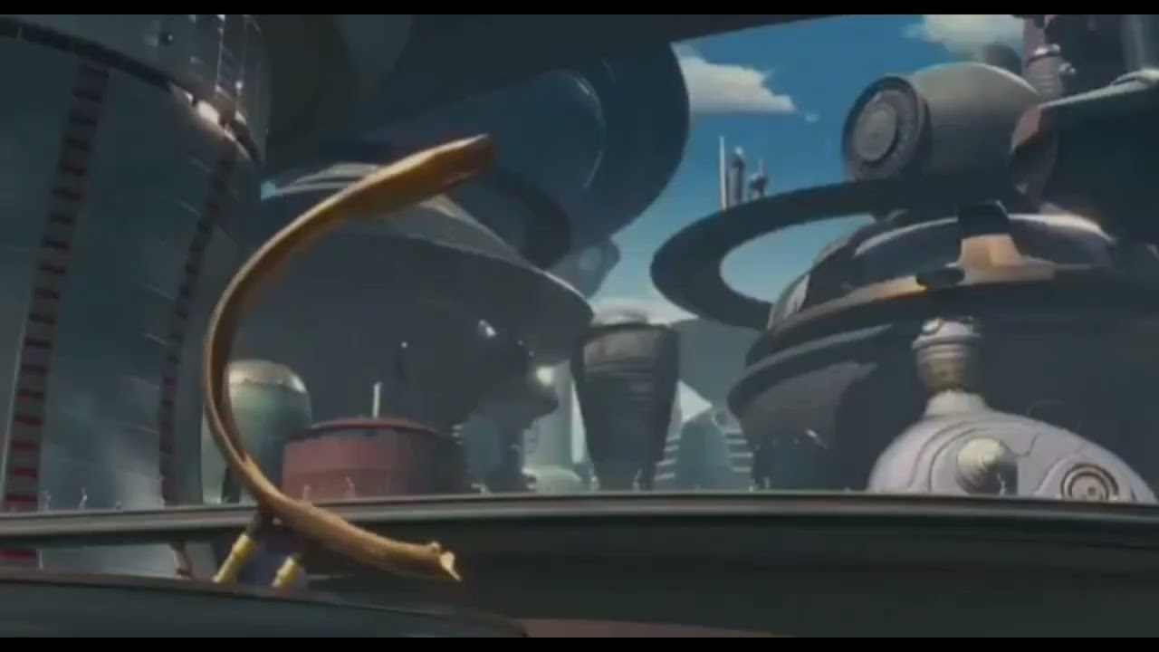 Robots The Crosstown express reversed - YouTube