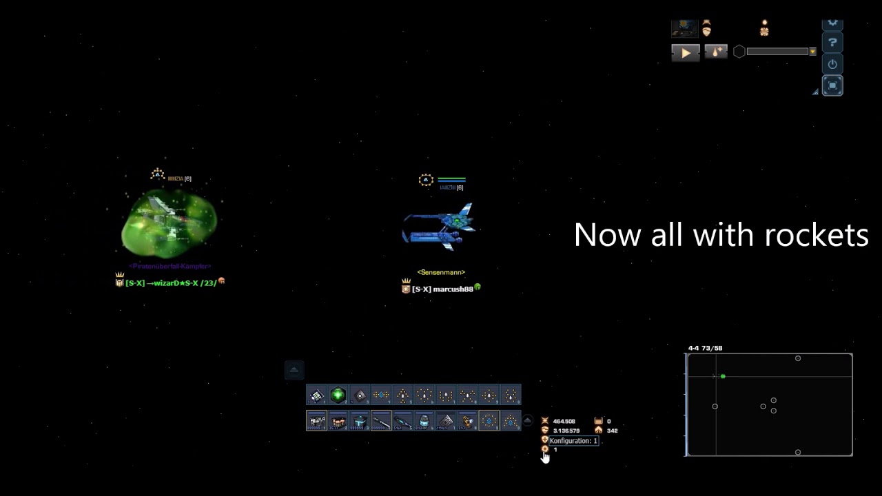 Darkorbit De3 Full Magma Laser Test - YouTube