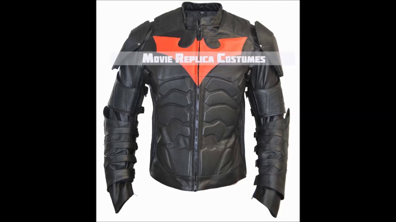 Batman Beyond Motorcycle Leather Jacket Batman Faux Leather Jacket ...