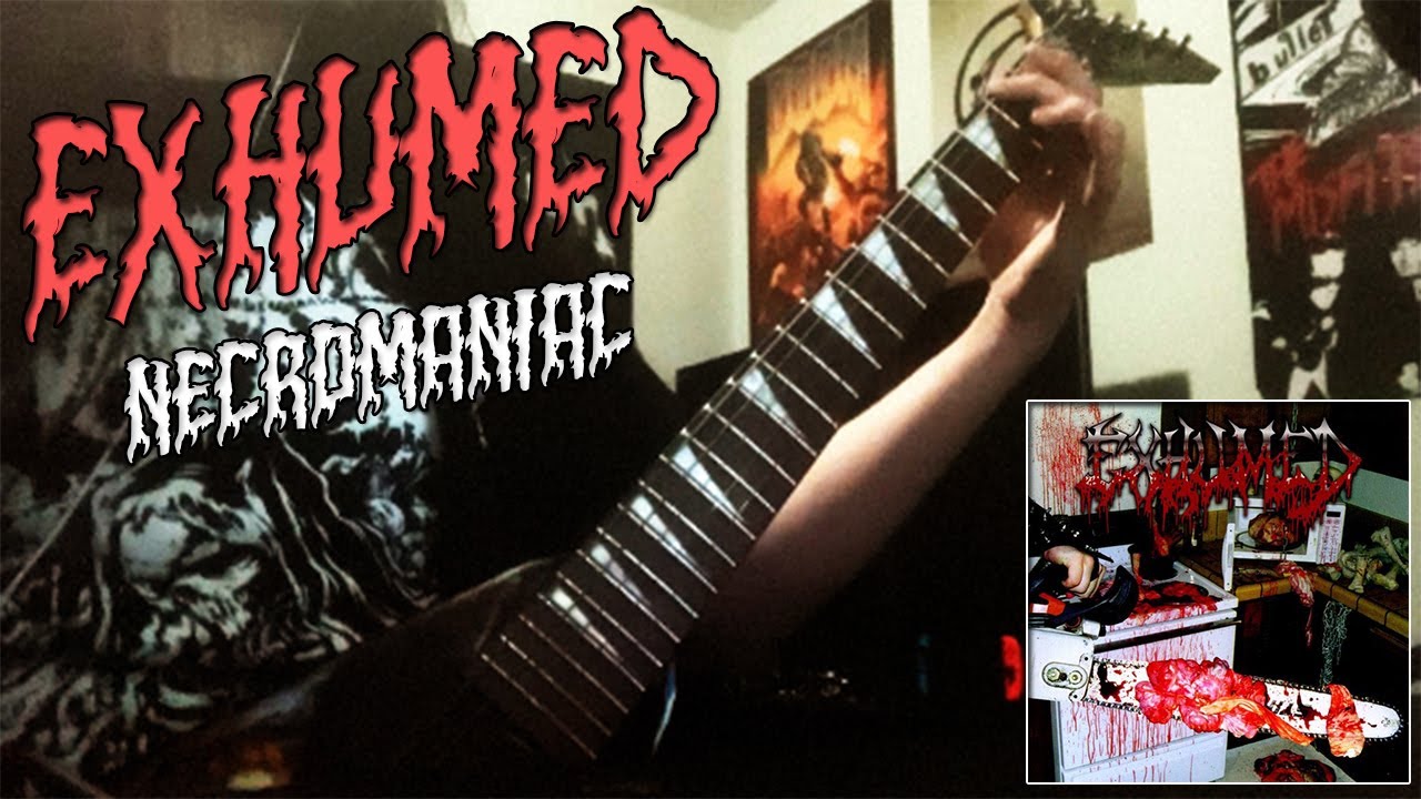 Exhumed - Necromaniac (Cover W/ Solo) - YouTube