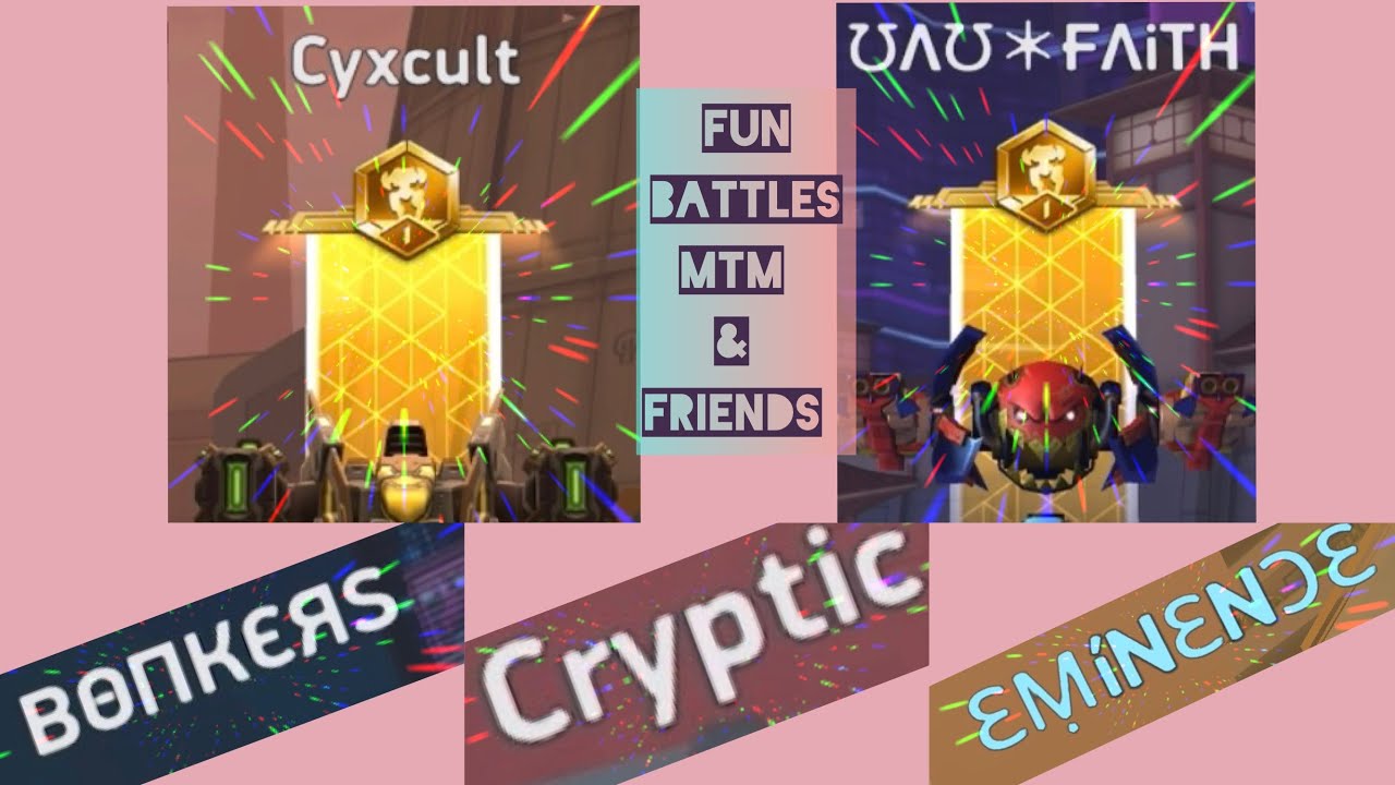 Mech Arena ~ 5 cpc battles with special *GUESTS* Void Cyxcult & UaU Faith ~ Bonkers, Cryptic ...