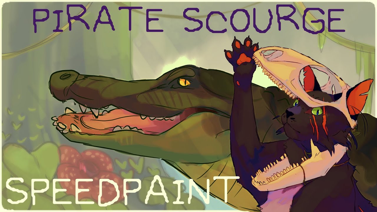 Pirate Scourge || Thumbnail Contest Entry Speedpaint (!! read ...