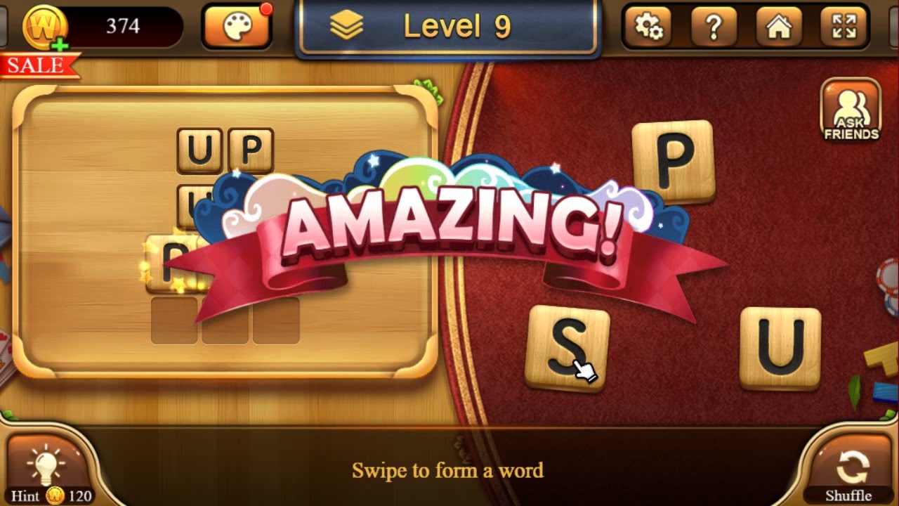 Word Connect level 9 😈 - YouTube
