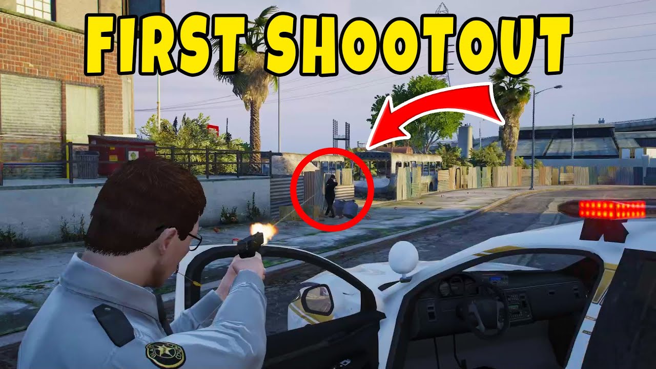 Lando Watson FIRST Shootout as COP - YouTube