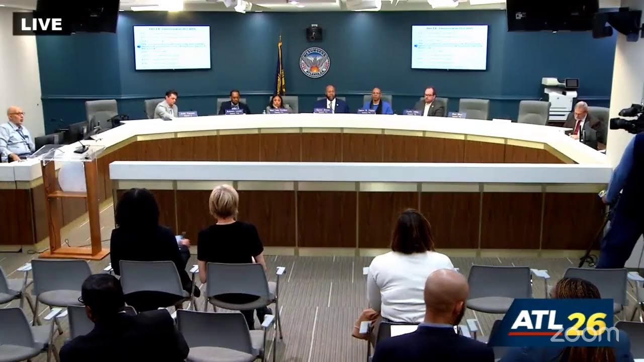 #Atlanta City Council Transportation Committee meeting January 29, 2025 ...