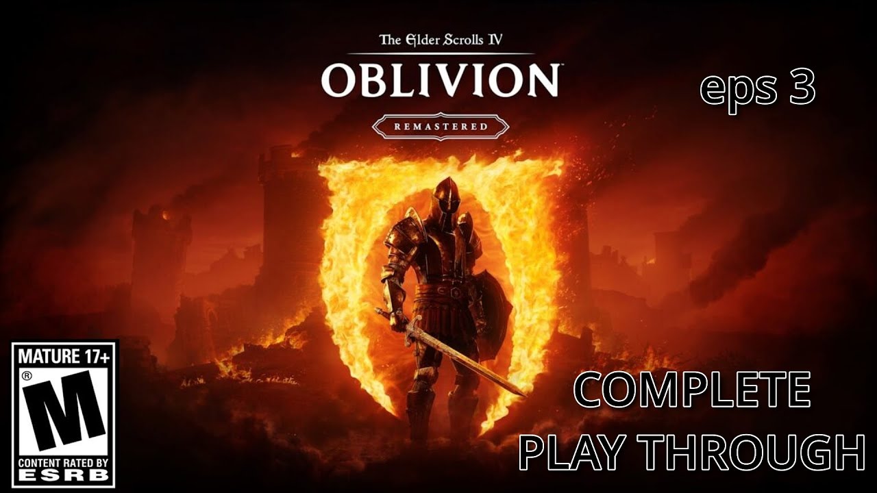 Oblivion Remastered 'Vindasel, Vilverin and Sideways Cave" eps 2 - YouTube