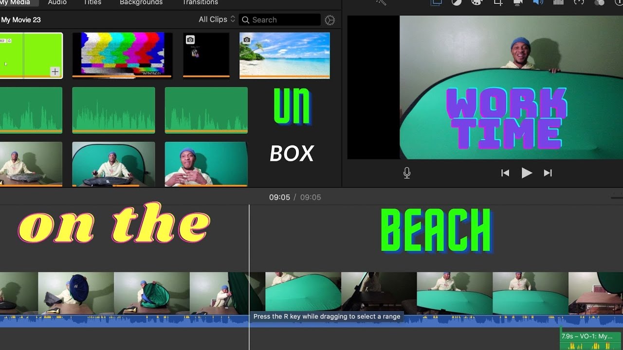 Unboxing Neewer Green / Blue Chromakey Reversible Screen! - YouTube