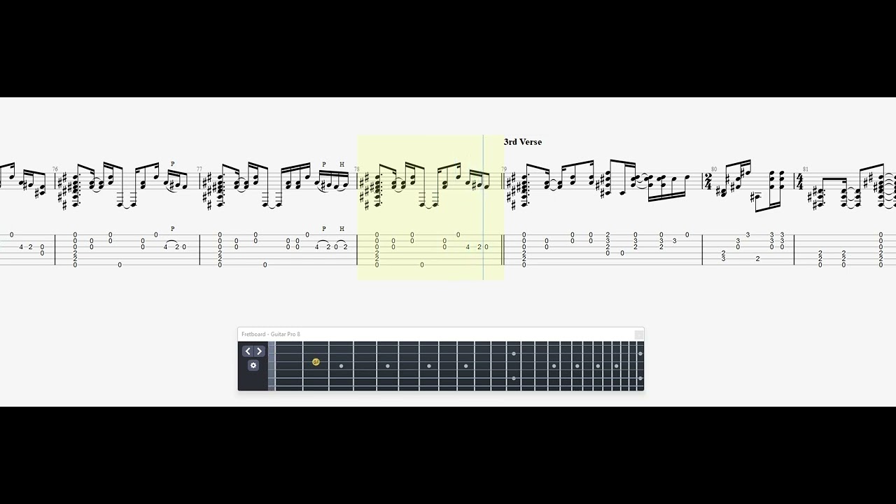 Metallica Astronomy GUITAR 1 TAB - YouTube