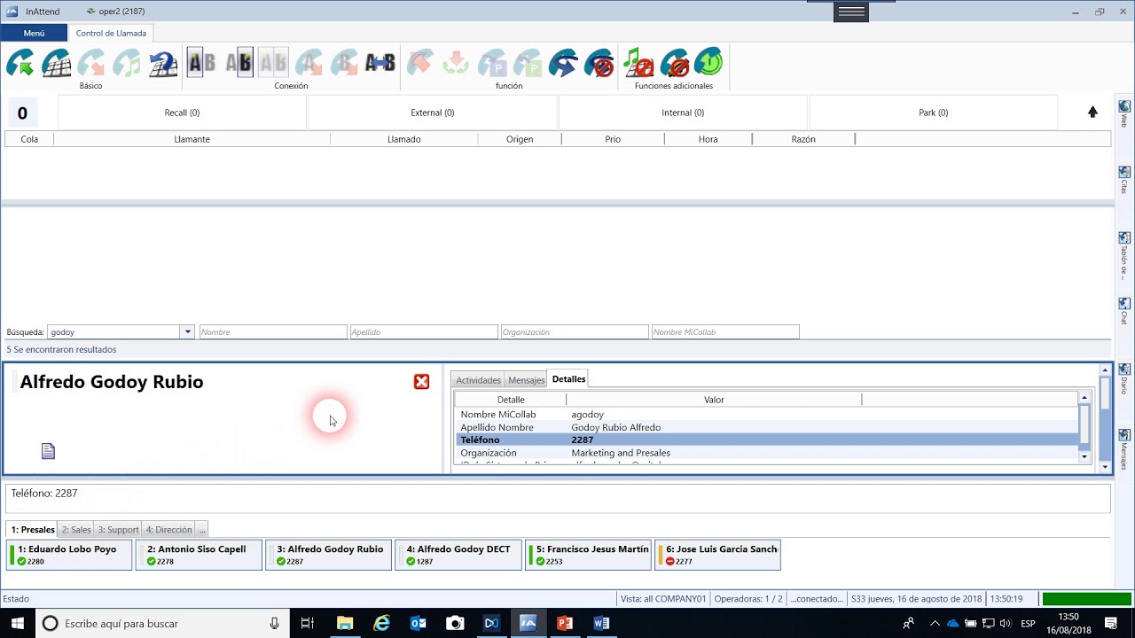 Descripción interface InAttend - YouTube