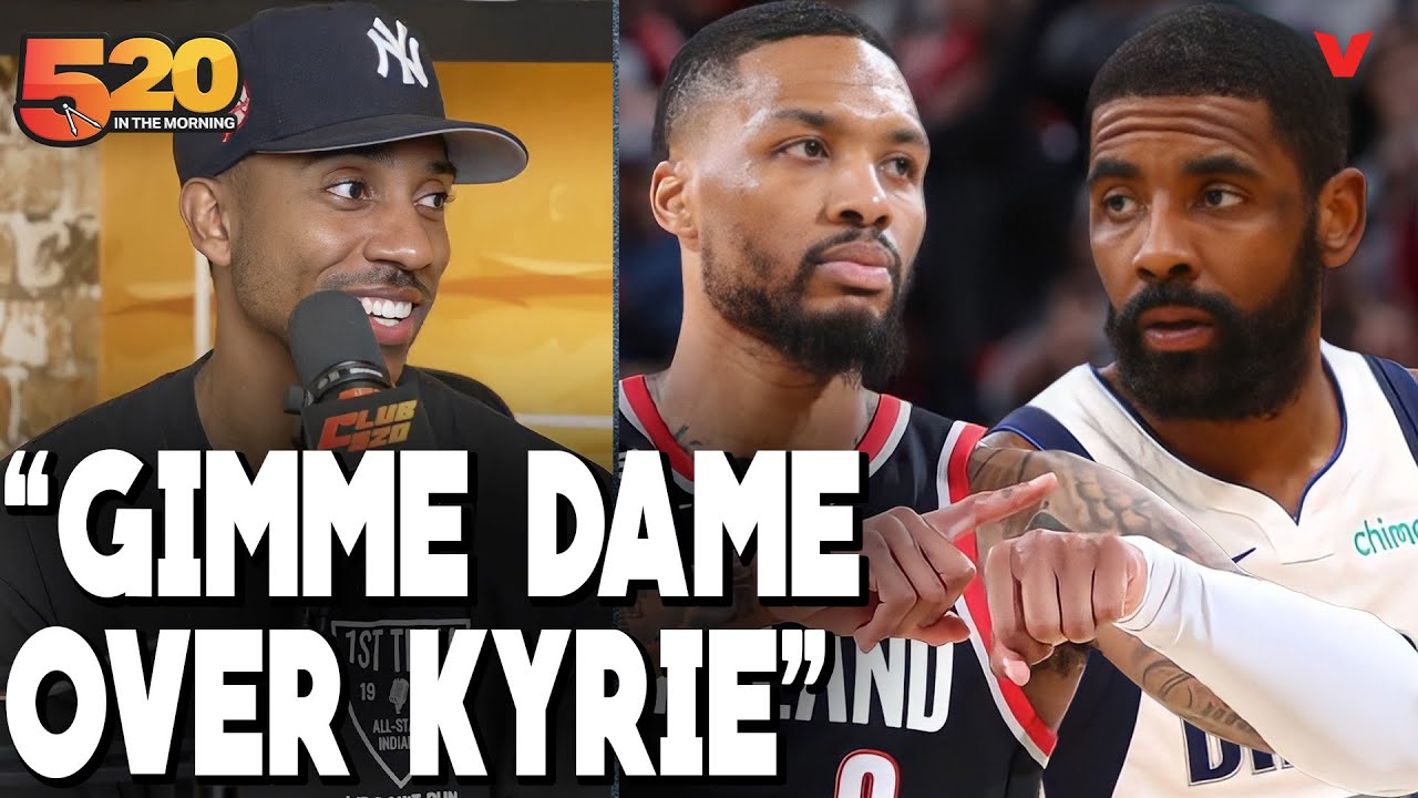 Jeff Teague picks Damian Lillard OVER Kyrie Irving to start NBA team ...