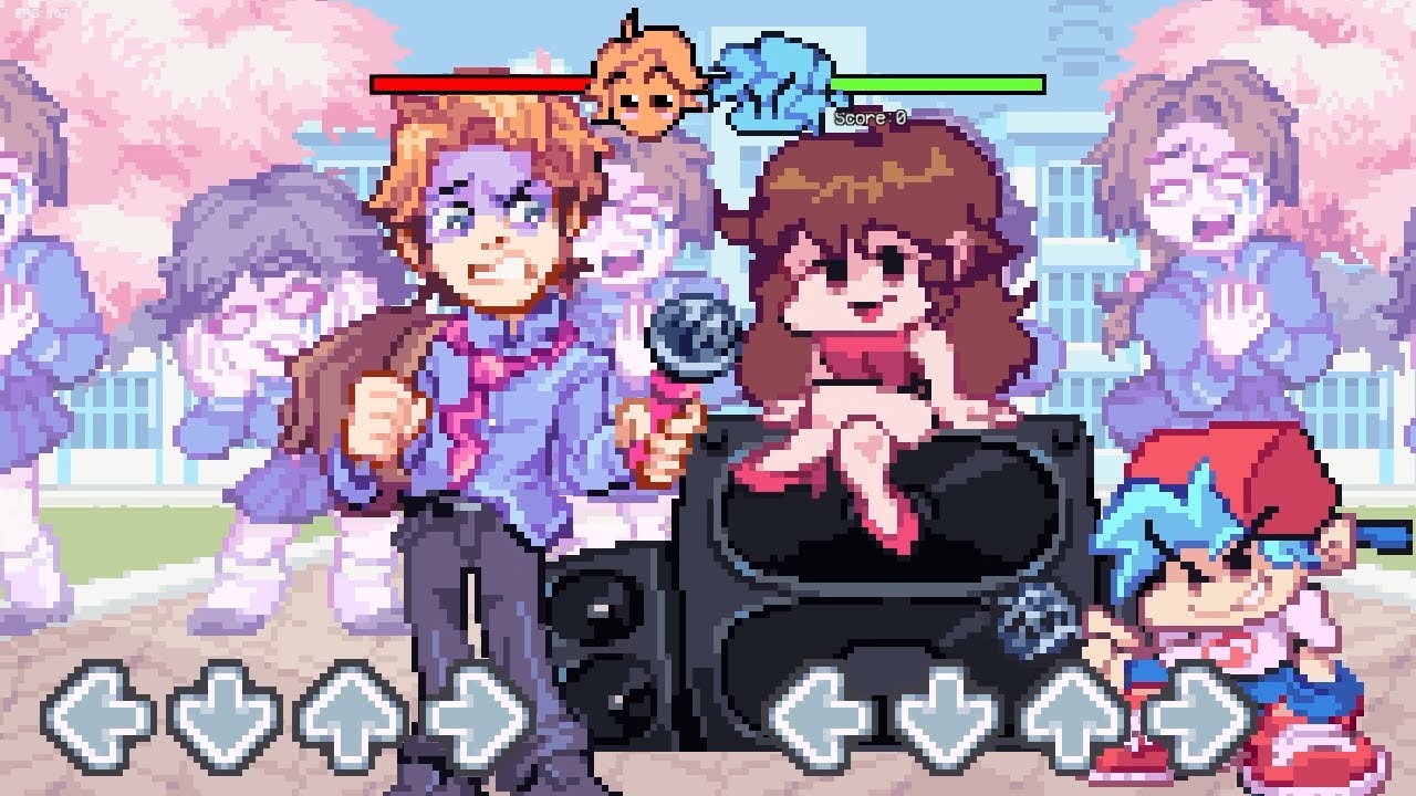 FNF (Official Update v0.4.0) - Roses Erect (Nightmare) (by KawaiSprite ...