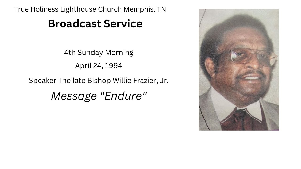 April 24, 1994 4th Sunday Morning Broadcast Service - YouTube