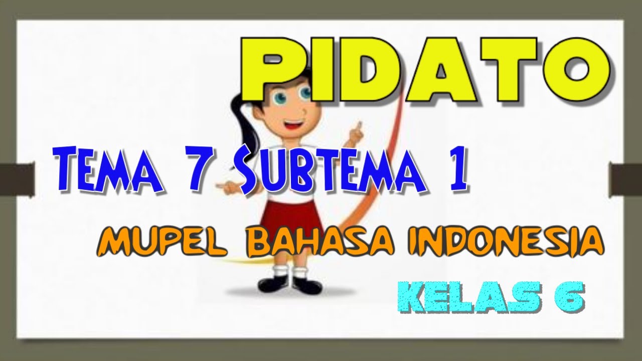 Pengertian, Jenis, dan Metode Pidato - YouTube