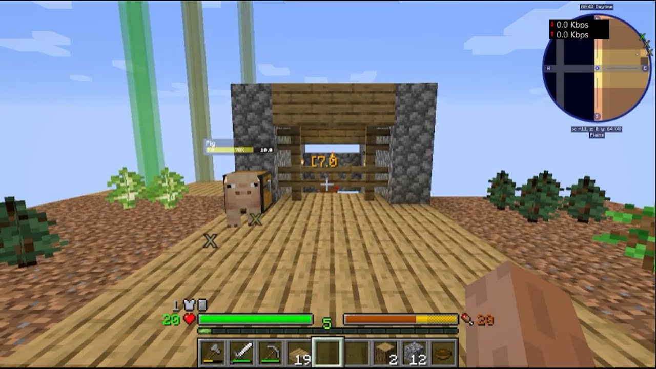 😱 I MAKE A BEAUTIFUL MINING BASE 🛠 IN MINECRAFT ONE BLOCK | ONE BLOCK ...