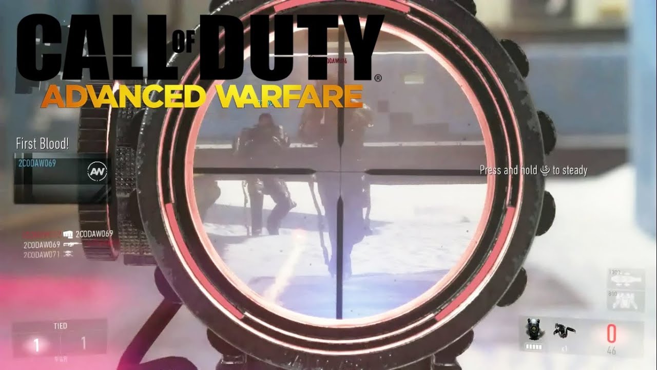 Call of Duty: Advanced Warfare | Sniper & Quick Scope Gameplay! - YouTube