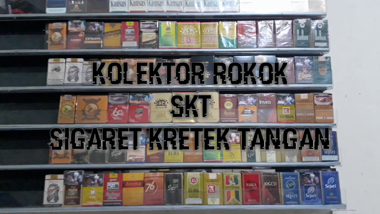 Kolektor Rokok SKT Sigaret Kretek Tangan - YouTube