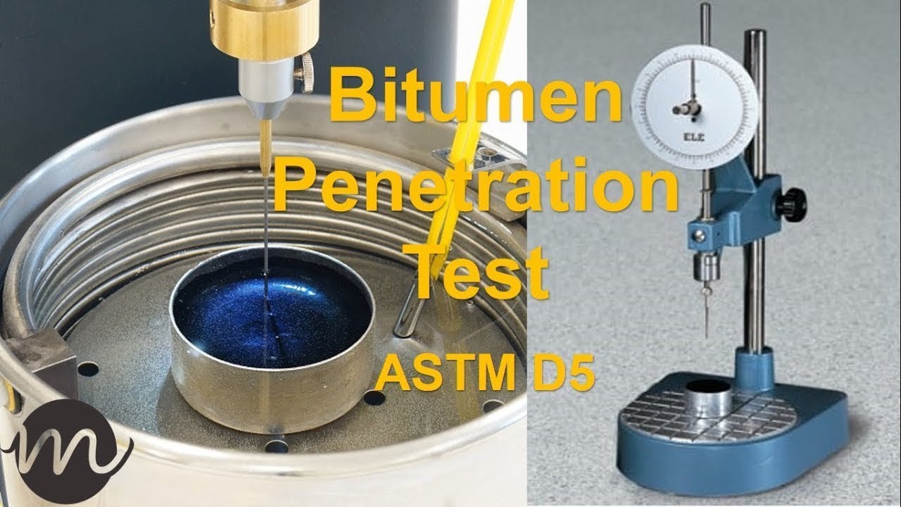Penetration Test of Bitumen (asphalt)|(إختبار الاختراق/ الغرز للبيتومين ...