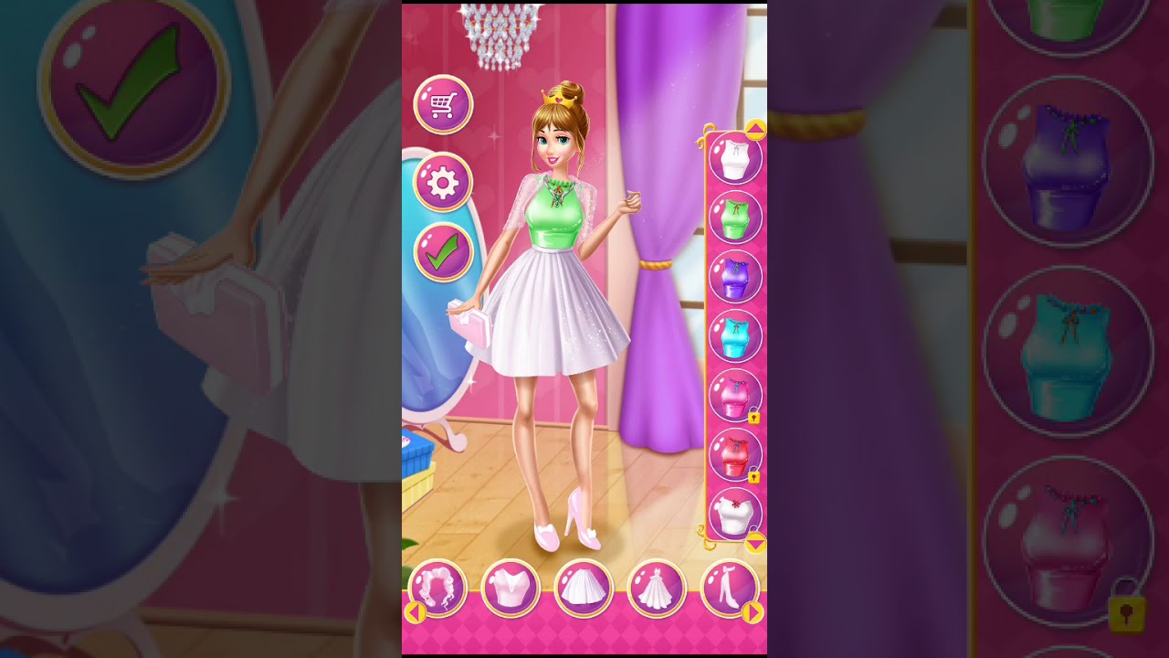 Barbi doll game play vedio for kids - YouTube