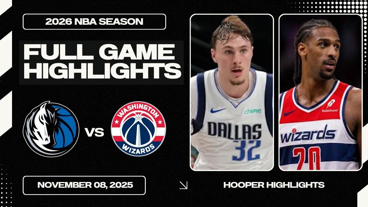 Dallas Mavericks vs Washington Wizards Full Game Highlights | Nov 8 ...