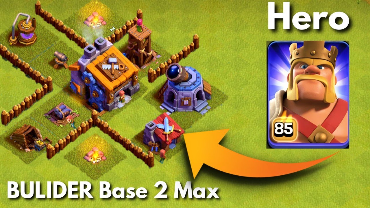Max Level Barbarian King VS Every Level Builder Base | Clash of Clans ...