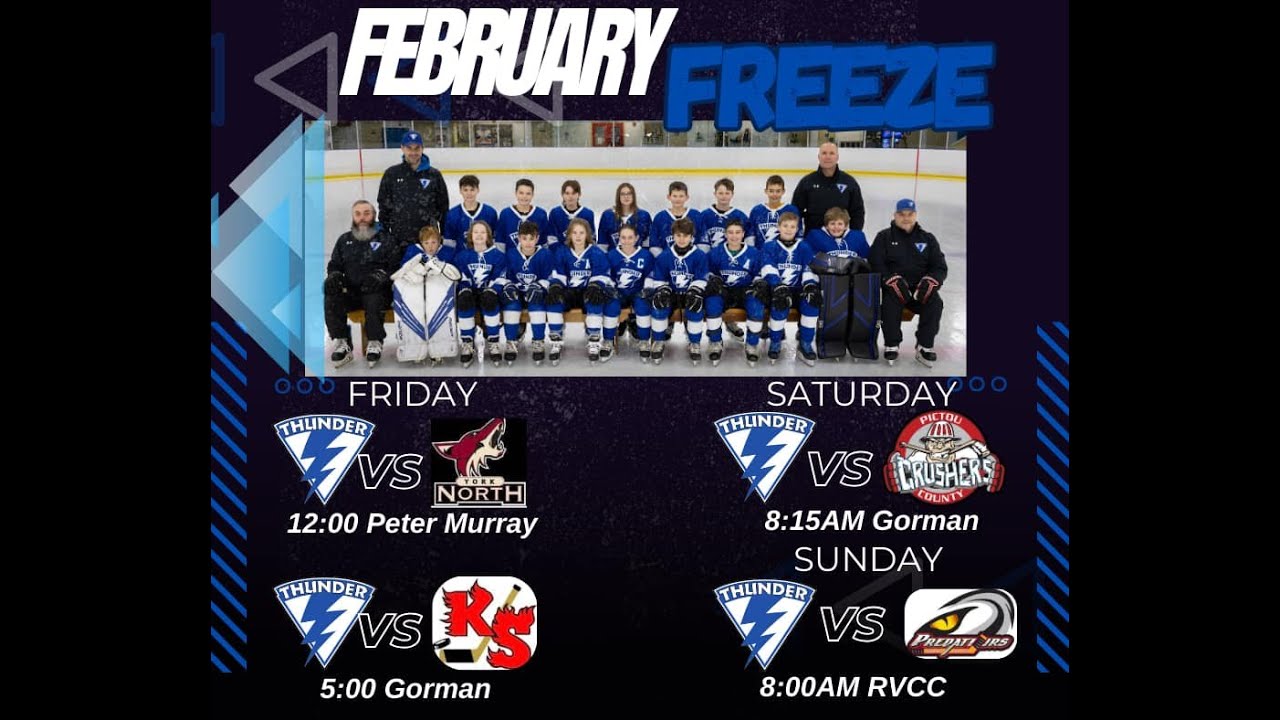Predators @ Thunder - Feb 2nd - February Freeze - YouTube