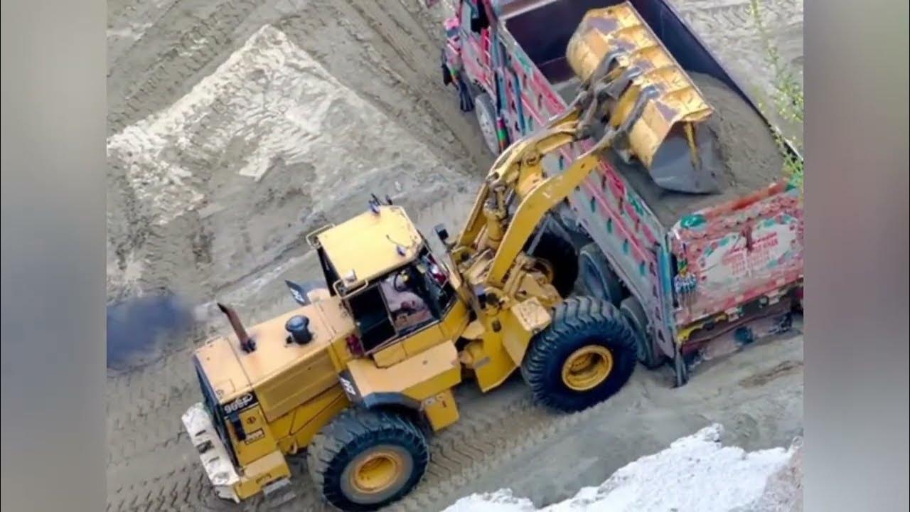 JCB Loader working skills _JCB operater skill - YouTube