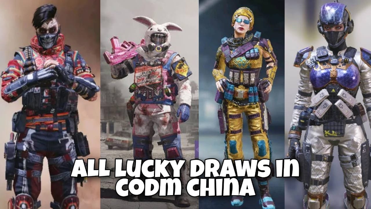 All Lucky Draws in CODM China | Call of Duty Mobile - YouTube