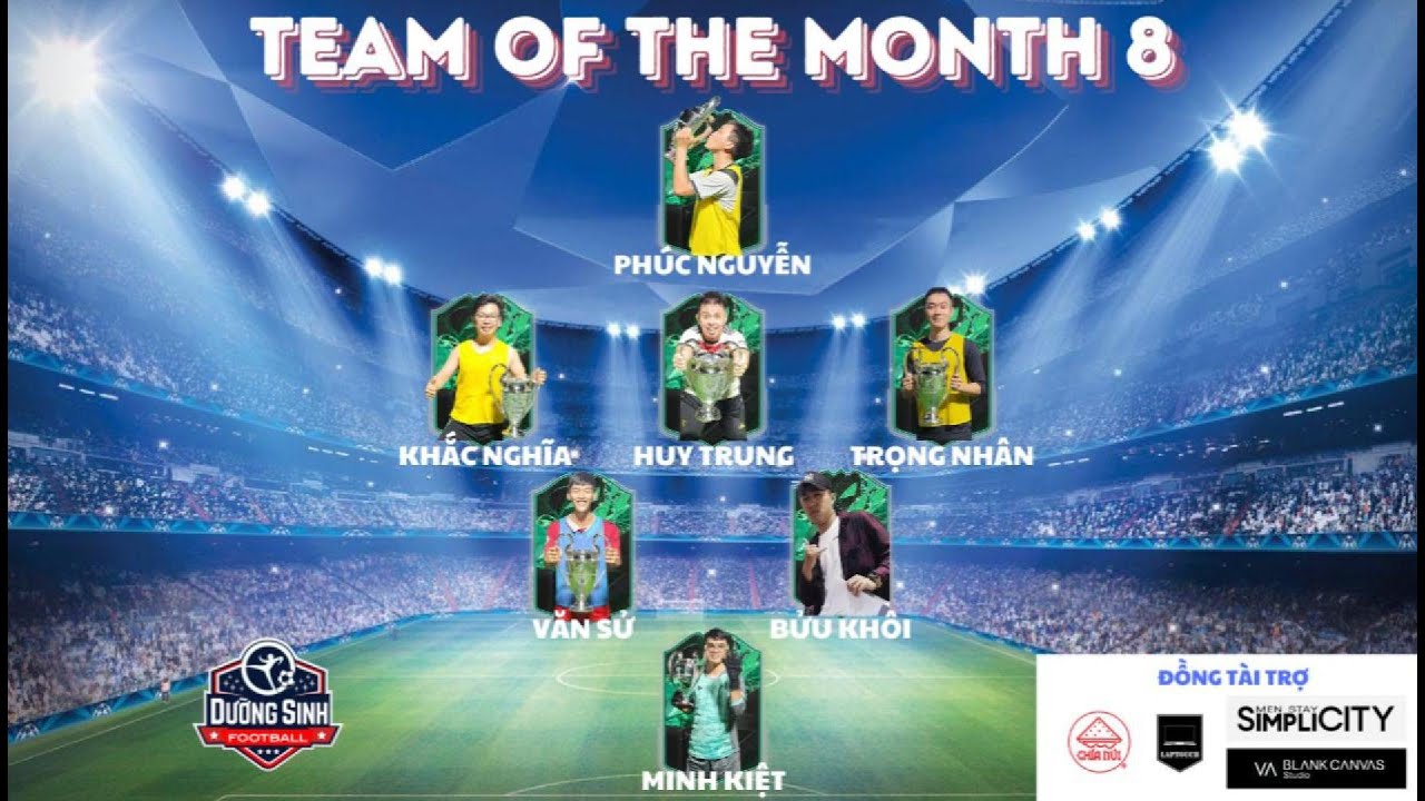 Team Of The Month 8 - YouTube