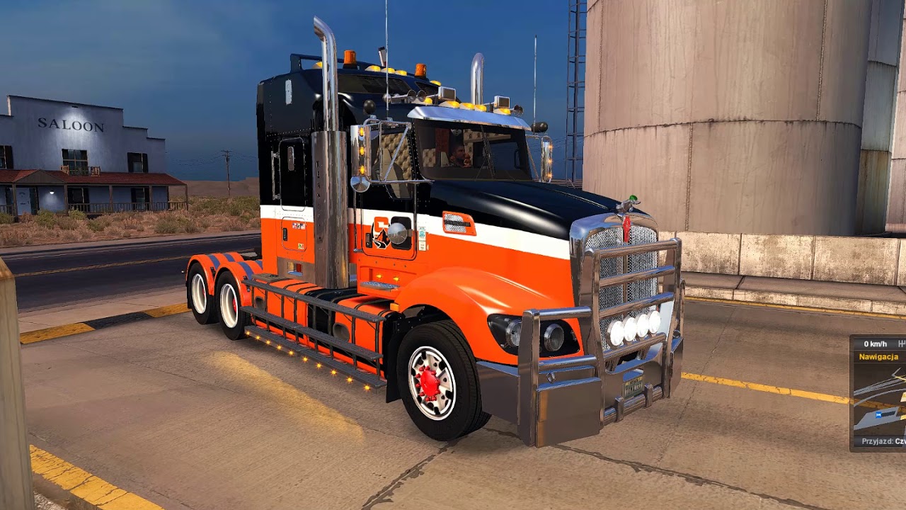 ATS - Kenworth T-609 LHD i KW-108 BY RTA Mods[Zapis stream 10-03-2018 ...