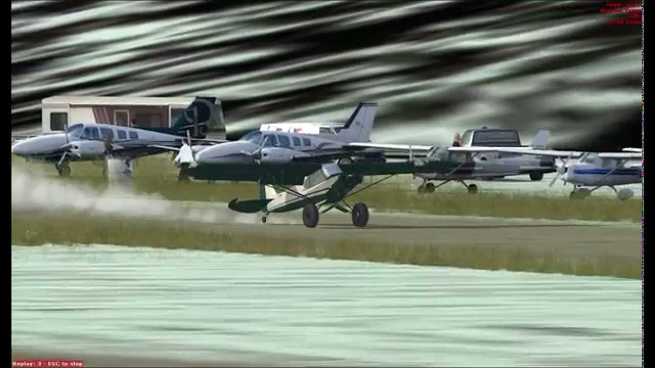 STOL Competition Super CUB FSX - YouTube