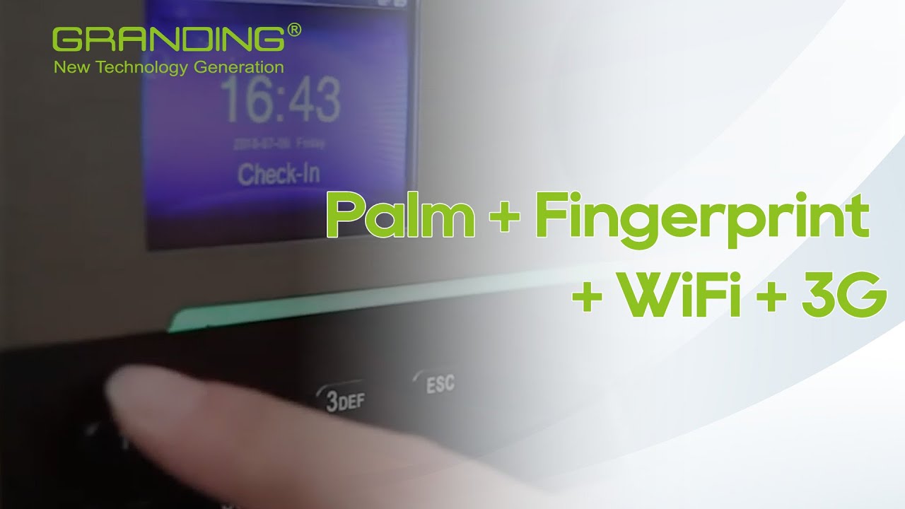 GT800 Fingerprint Recognition System | Palm + Fingerprint + RFID All-in ...