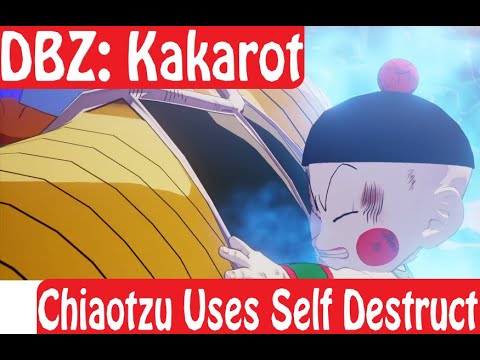 Chiaotzu Uses Self Destruct and Tien Gets Killed - DBZ Kakarot - YouTube