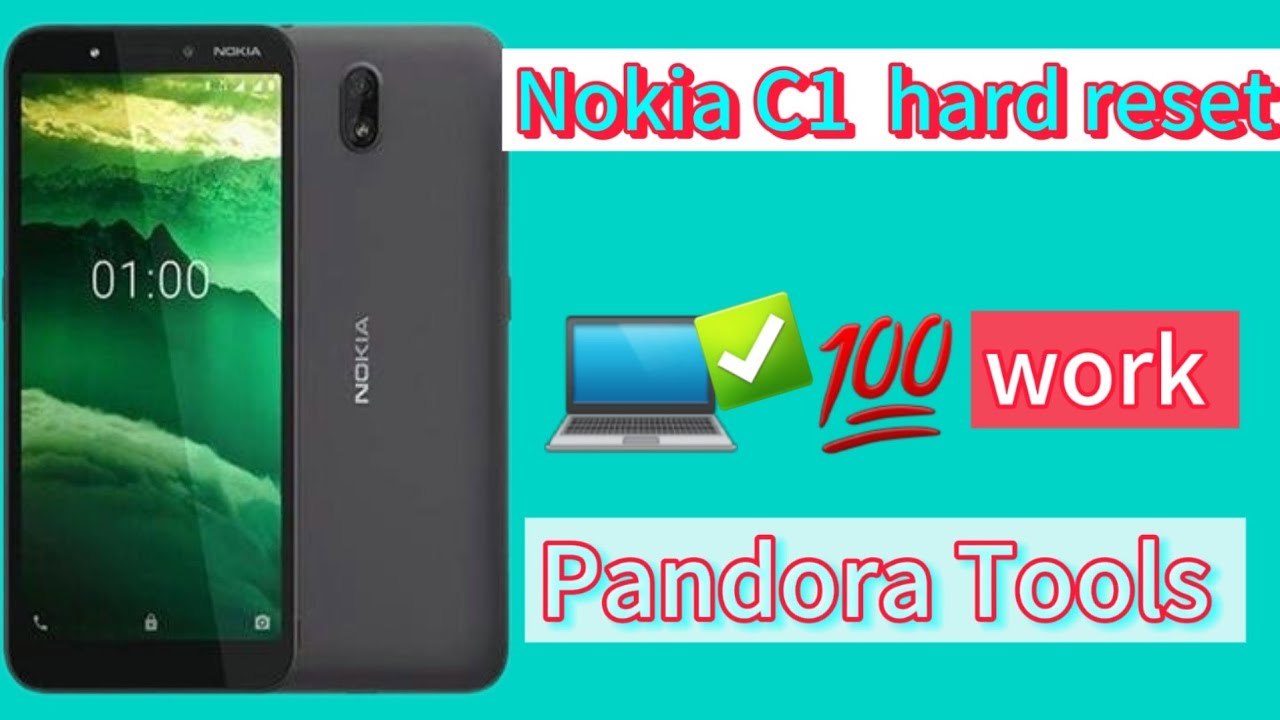 Nokia C1 TA-1165 Hard Reset Solution - YouTube