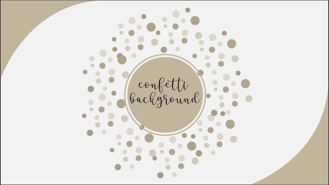 How to Create Confetti Brush in Illustrator CC - Make Confetti ...