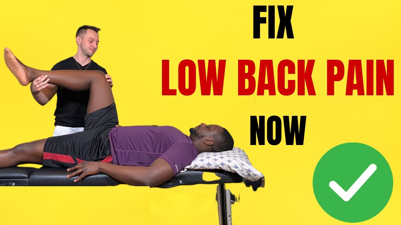 How To Fix Low Back Pain (Initial Evaluation) - YouTube
