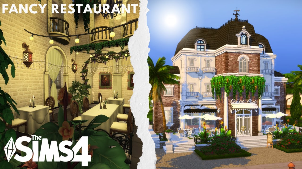 Newcrest restaurant and wedding reception venue | Sims 4 Speed Build ...