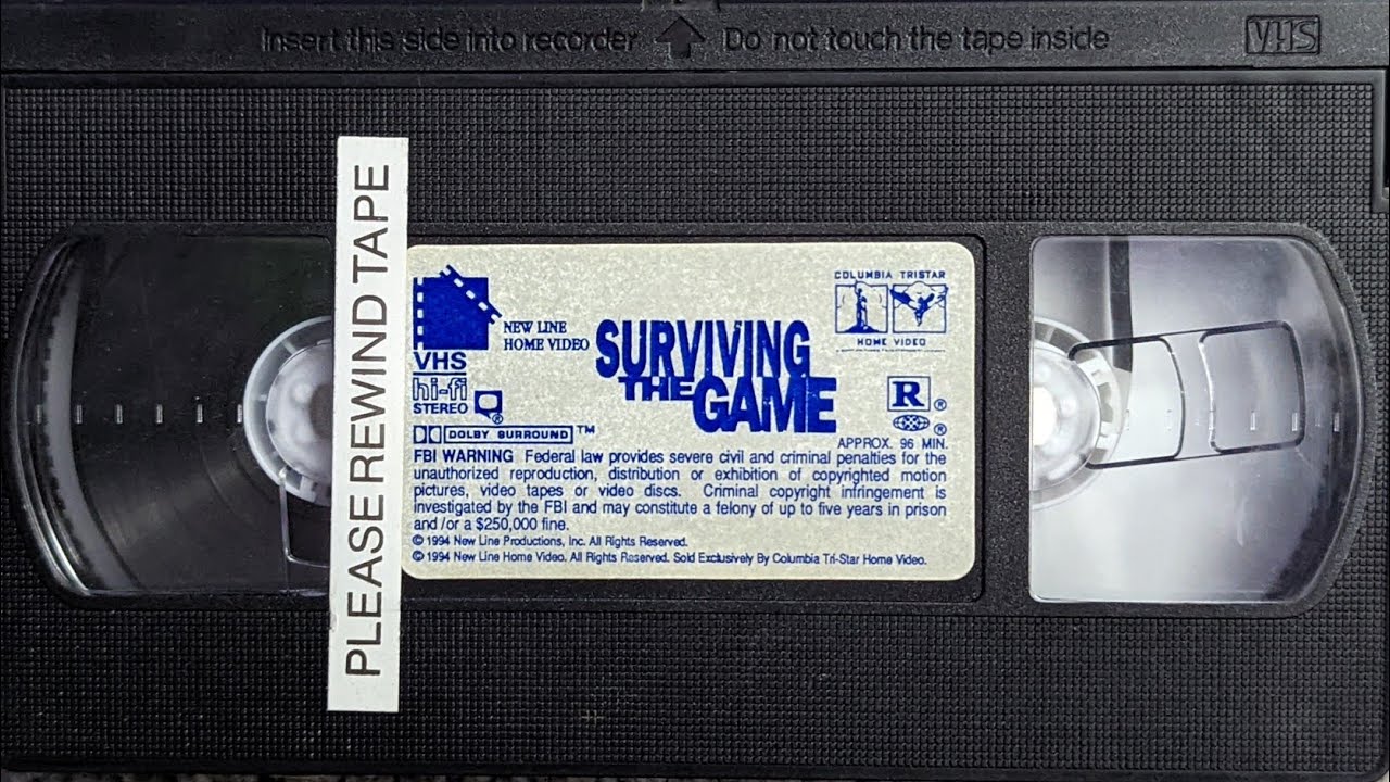 Surviving the Game VHS Pre-Show - YouTube