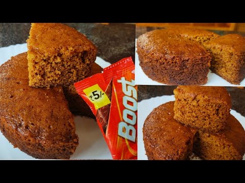 Boost cake /No cocoa powder, No coffee powder,No beater,No oven,No ...