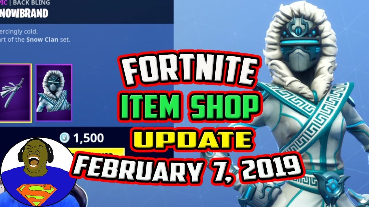 FORTNITE ITEM SHOP UPDATE TODAY *NEW* SNOWSTRIKE SKIN, HIGHLAND WARRIOR ...