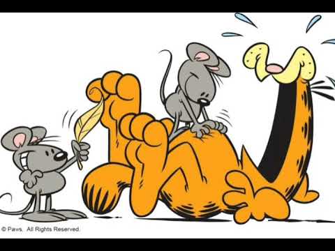 Garfield Gets His Feet Tickled