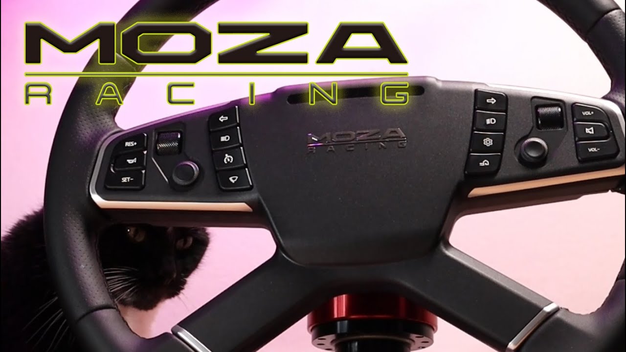 MOZA TSW | Truck Sim Wheel | 360° close-up view [SIM RACING HARDWARE ...
