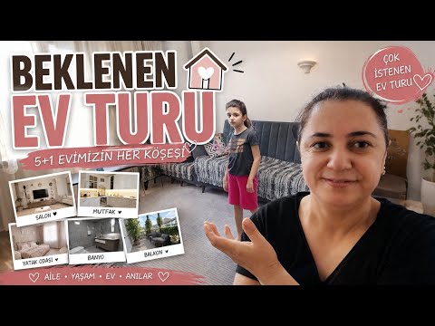 Beklenen Ev Turu Geldi! 🤩 5+1 Evimizin Her Köşesini Geziyoruz | Çok İstenen Ev Turu