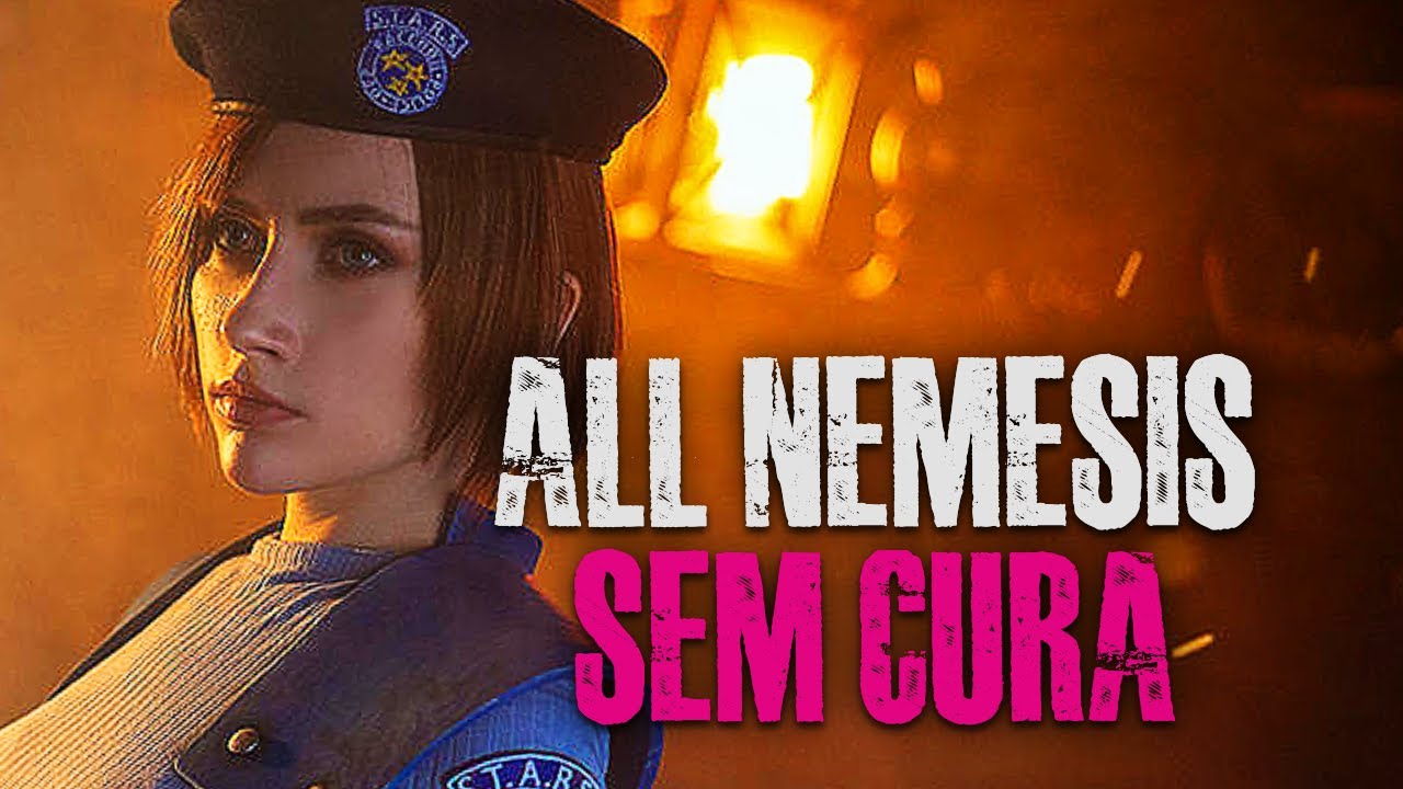 RE3 HARD ALL NEMESIS SEM BUG e SEM CURA - YouTube