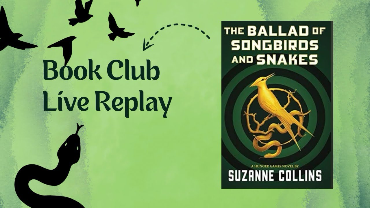 Book Club Live Replay: The Ballad of Songbirds and Snakes, Day 20 - YouTube