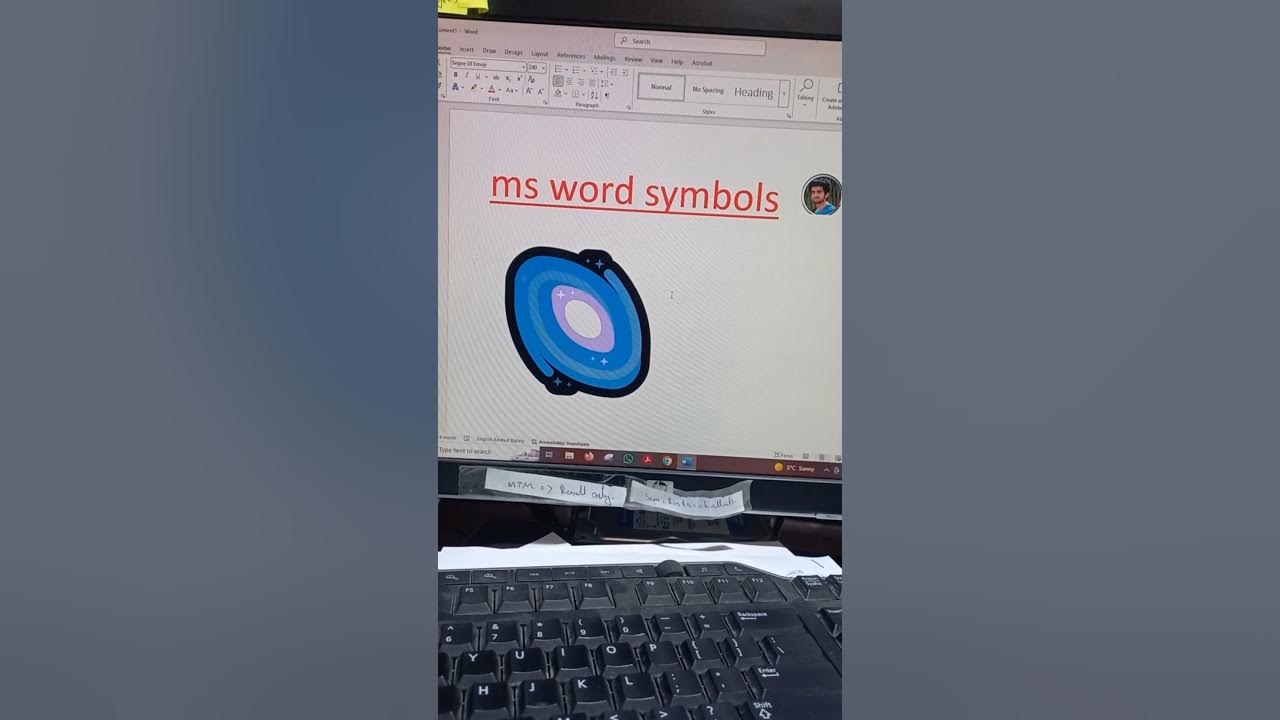 ms word symbol shortcuts key #msword #computer #mstechtricks #shortvideo #symbol #shorts #shorts ...