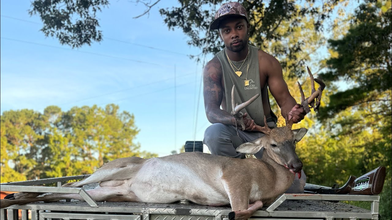 SC Deer Hunting With Dogs 2025| Big Buck Kill Shot On Cam| First Day Of ...