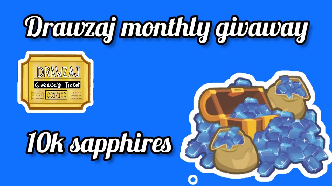 Fab 5 den token winner and this months 10k saphires giveaway ...