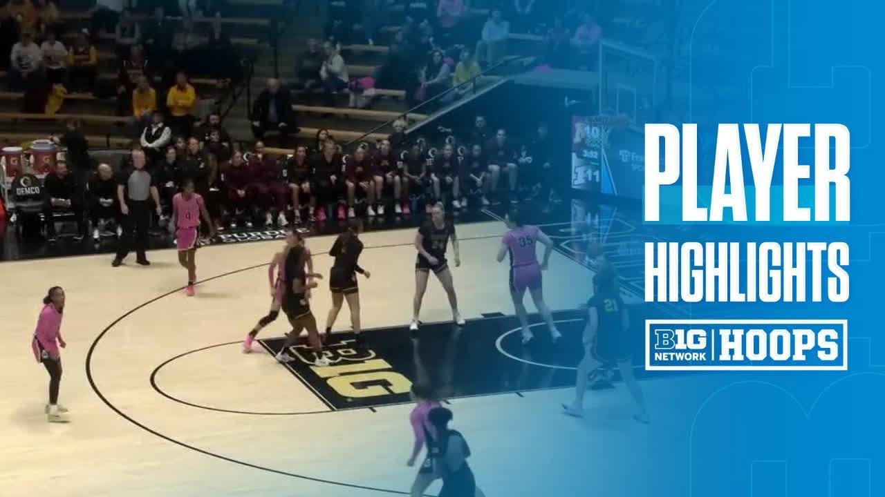 Sophie Swanson Highlights vs. Minnesota | Purdue Women's Basketball ...